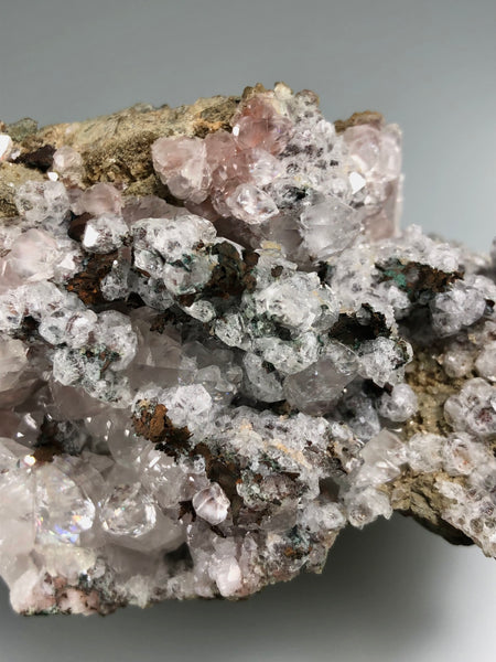 Copper in Calcite with Copper and Analcite, Phoenix Mine attr., Lake S ...