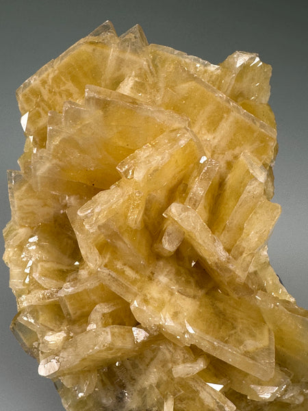 Barite on Fluorite, Pierce Vein, Gaskins Mine, Minerva Oil Company, Em ...